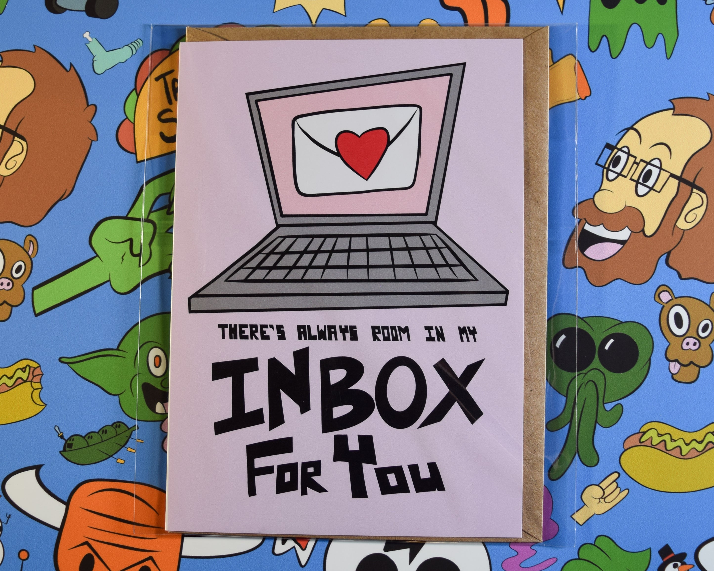 "There's Always Room in My Inbox for You" Greeting Card – Taco Viking ...